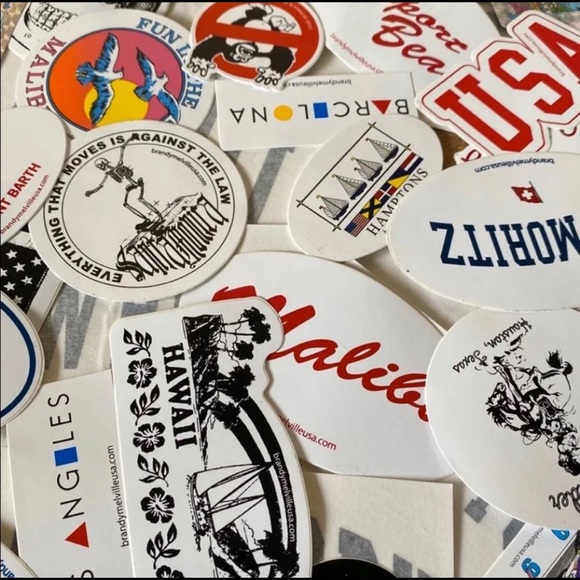 Brandy Melville | Other | Brandy Melville Stickers Bundle Assortment ...